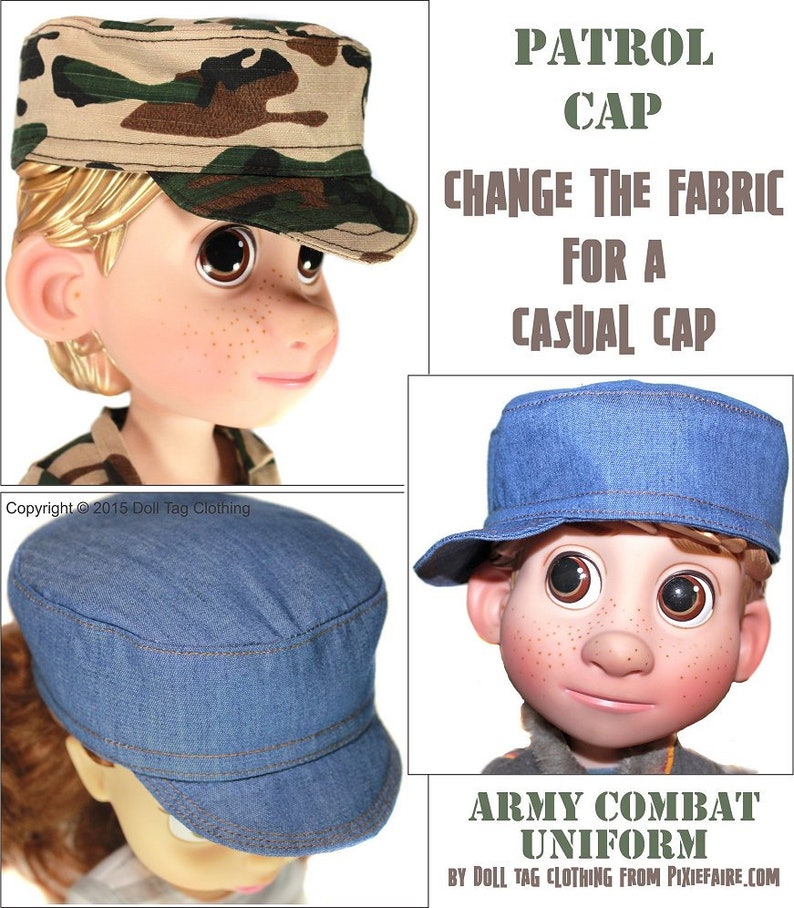 Army Combat Uniform PDF Sewing Pattern to Fit 16 Inch - Etsy