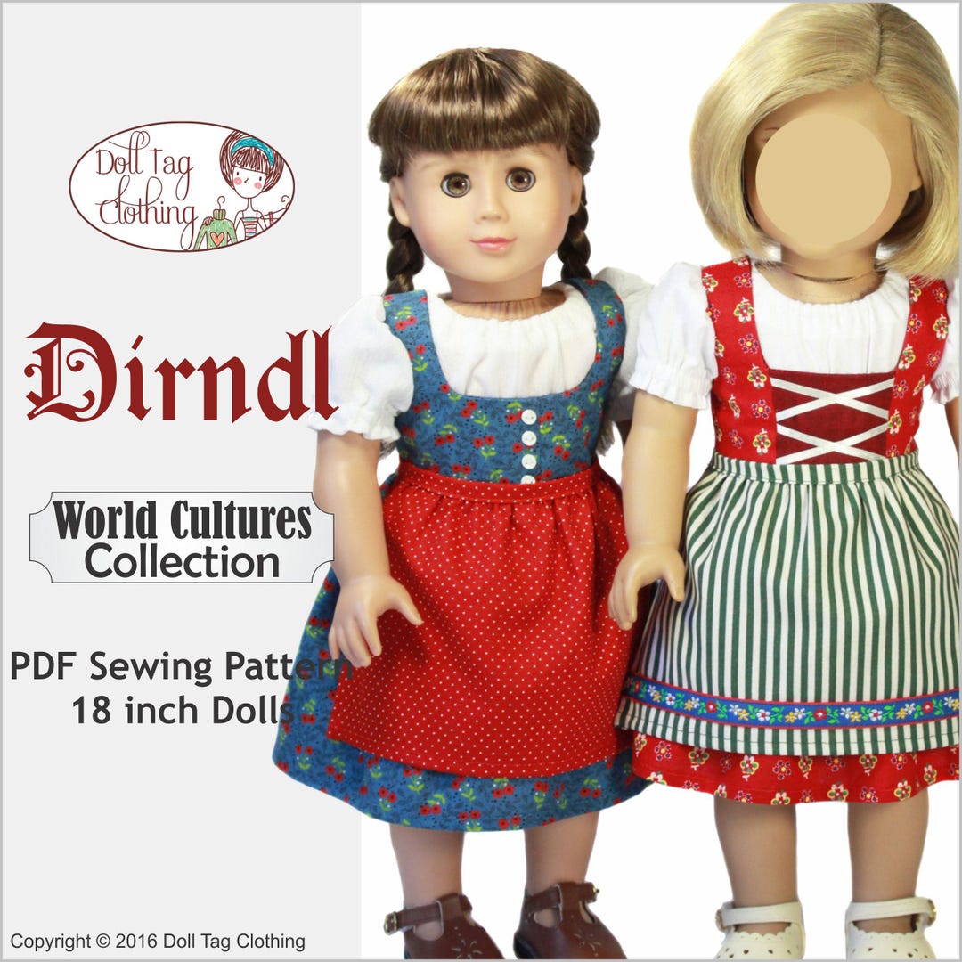 Dirndl Bavarian Dress | International and Traditional | PDF Sewing ...