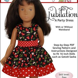Jubilation Party Dress With or Without Waistband | PDF Sewing Pattern ...