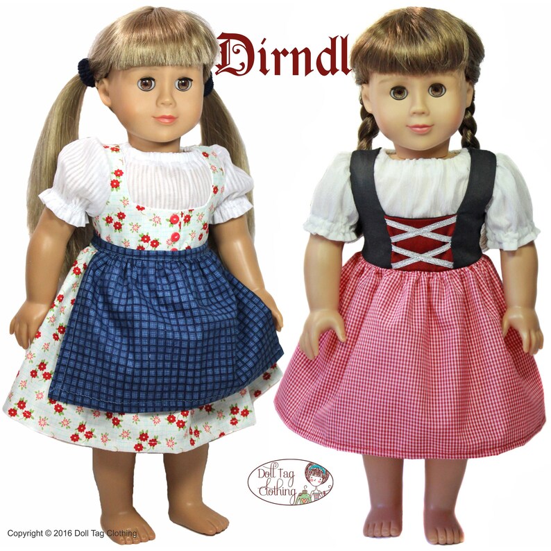 Dirndl Bavarian Dress | International and Traditional | PDF Sewing ...