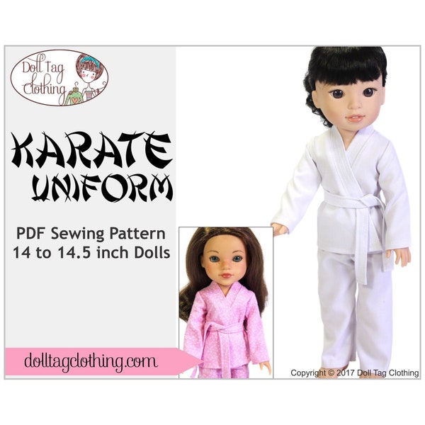 Karate Uniform Sewing Pattern - Etsy