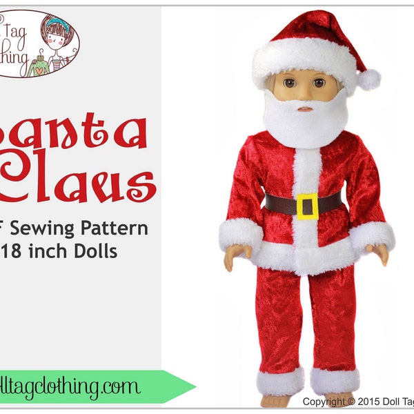 Santa Suit Pattern - Etsy