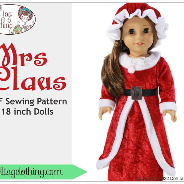Mrs Claus Dress - Etsy