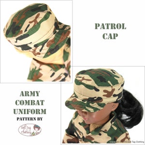 Army Combat Uniform | PDF Sewing Pattern for 18 Inch Boy and Girl Dolls ...