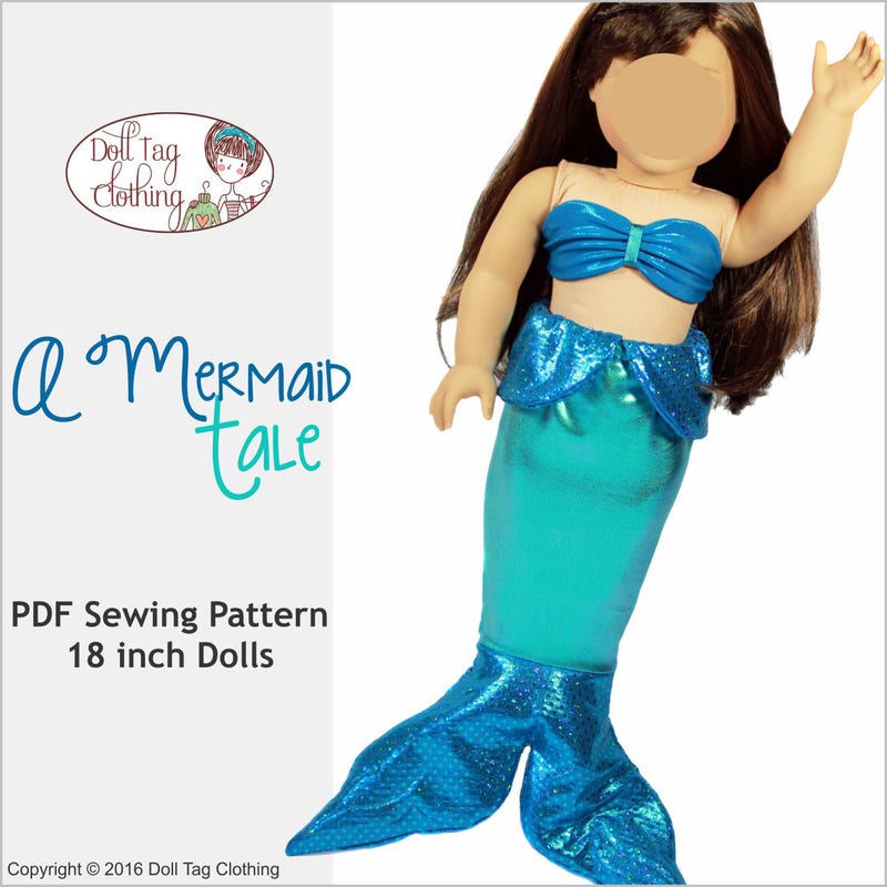 Mermaid Costume Pattern - Etsy