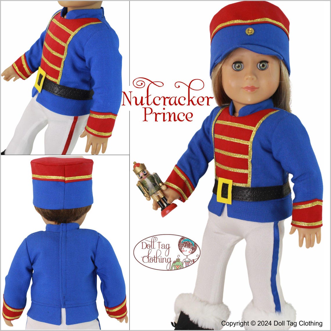 Nutcracker Prince | Ballet Soldier Uniform | PDF Sewing Pattern for 18 ...