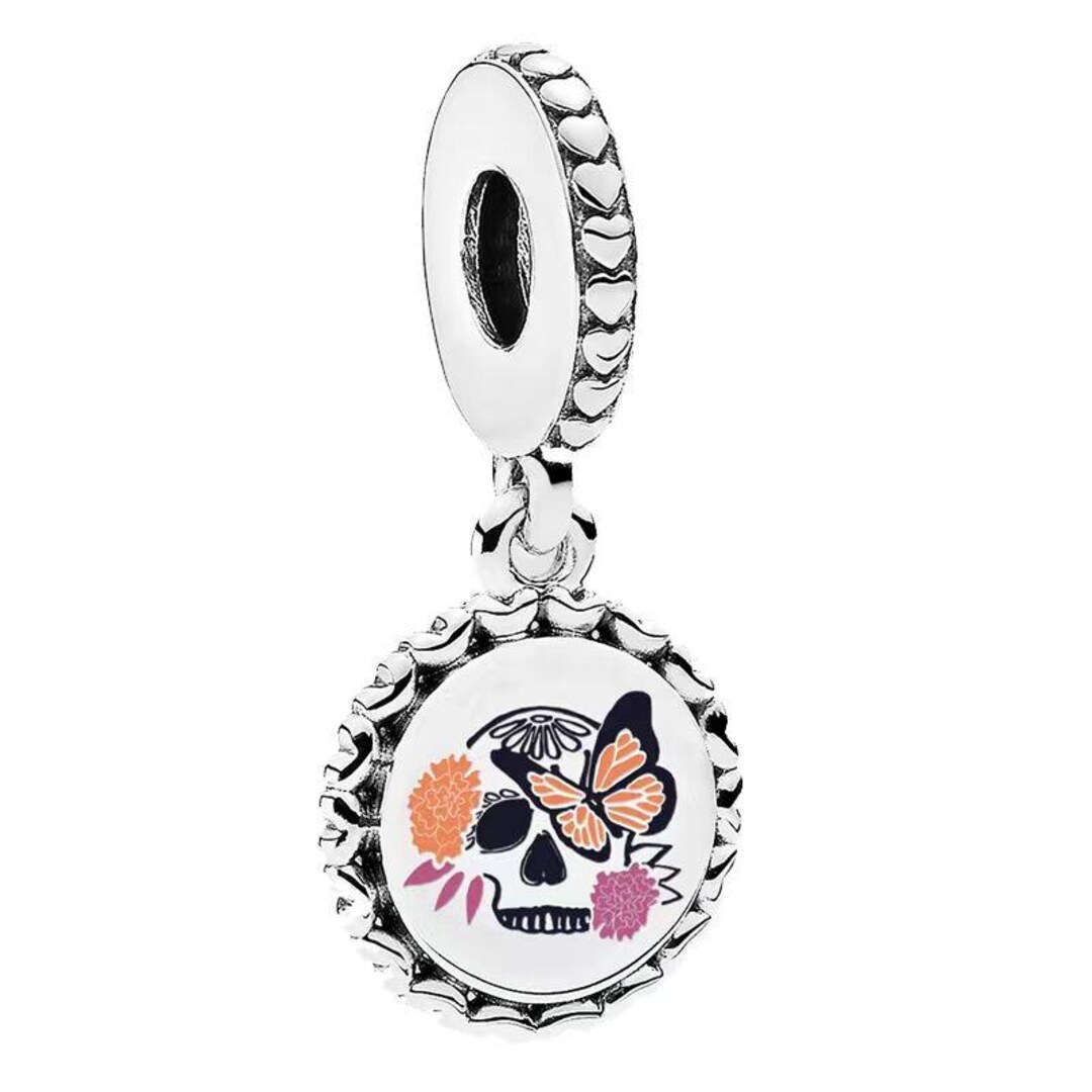 Pandora Skeleton Ale Dangle Day of the Dead Charm - Etsy