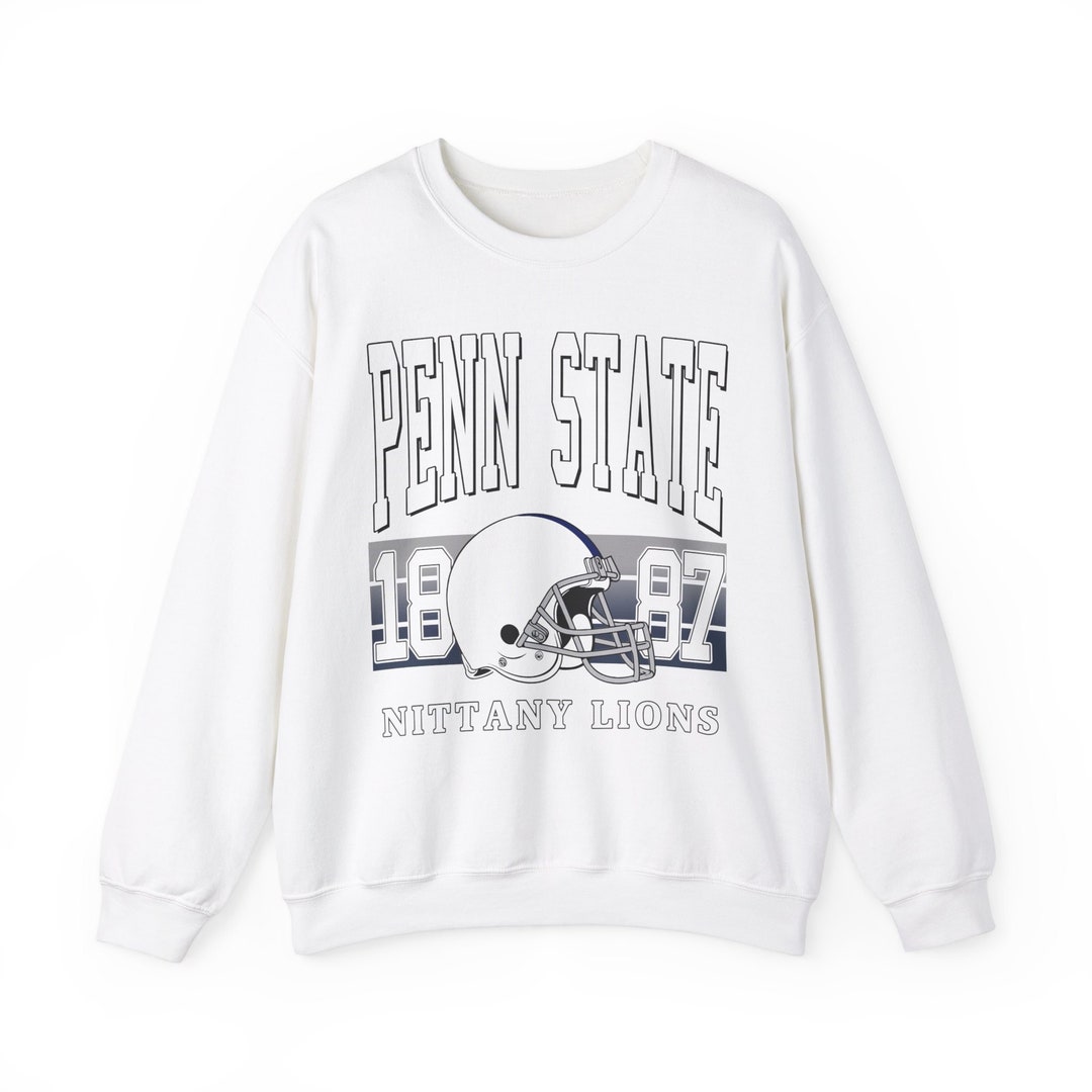 Vintage NCAA Retro University of Penn State 1887 Crewneck Sweatshirt ...
