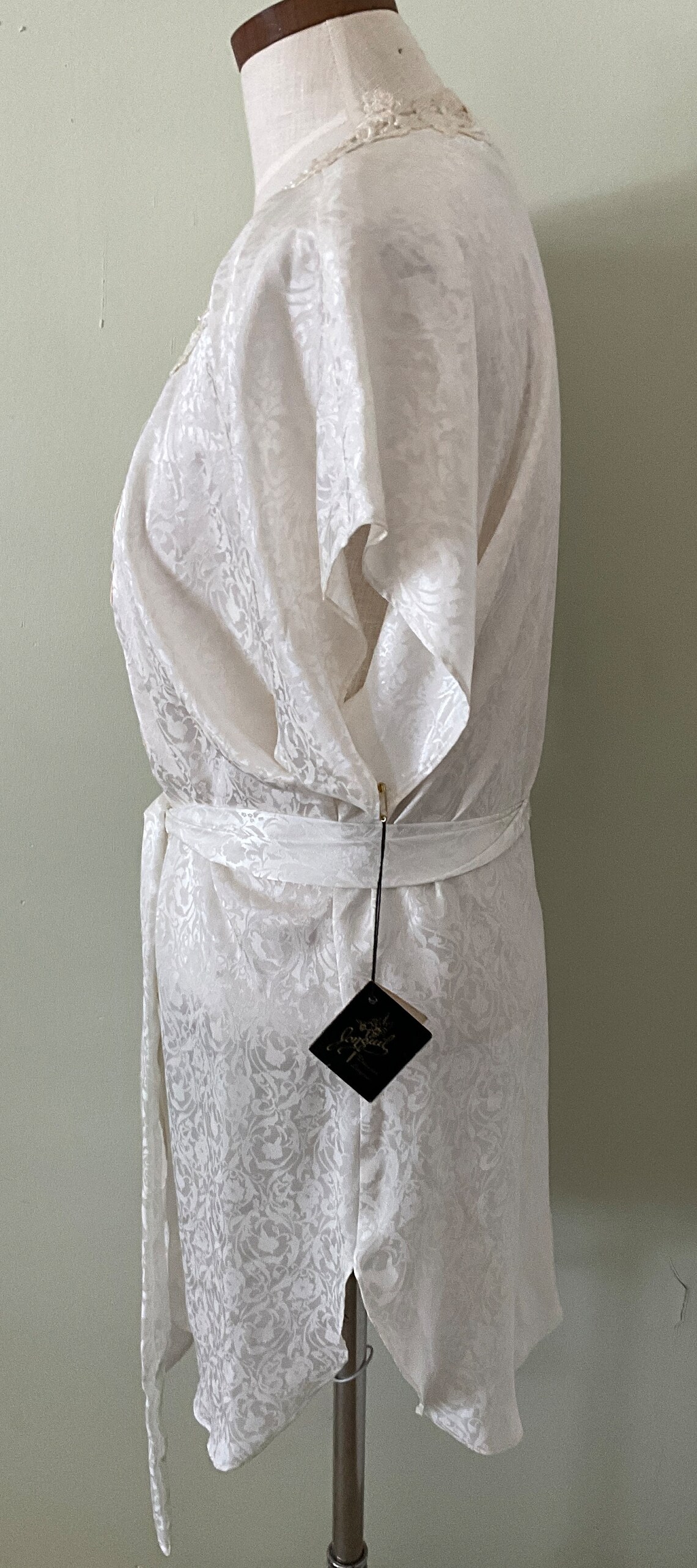 Vintage Jonquil Designer Lingerie Robe With Belt New Older Stock - Etsy