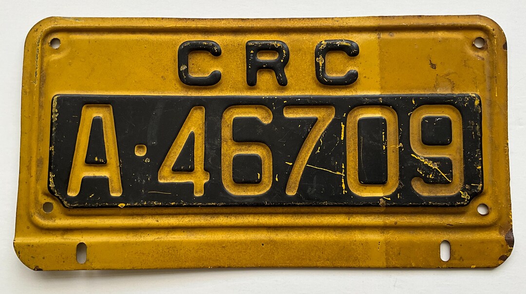 1930's California Railroad Commission License Plate - Etsy