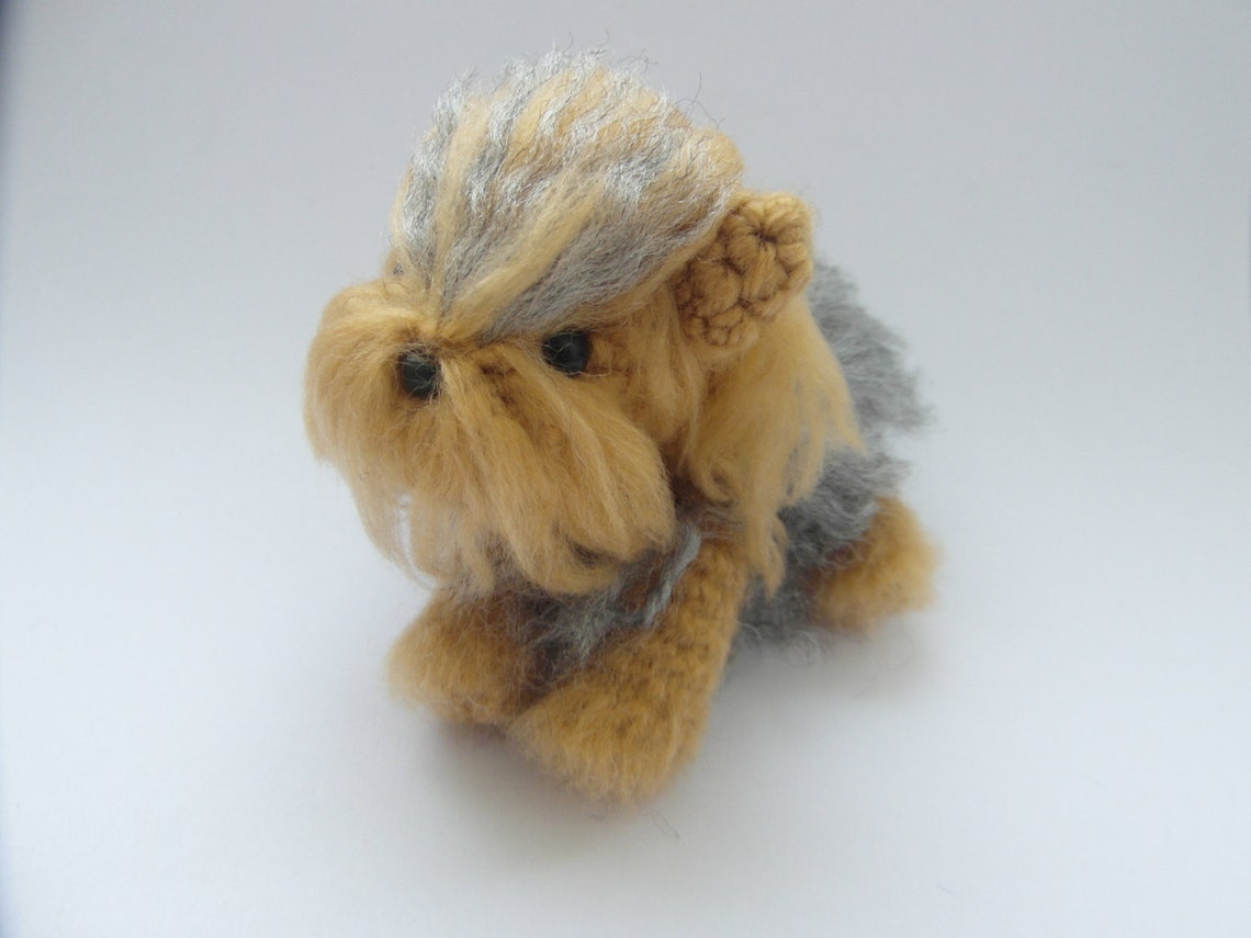 CROCHET PATTERN ONLY Yorkshire Terrier - York- Yorkie Pdf Instructions ...