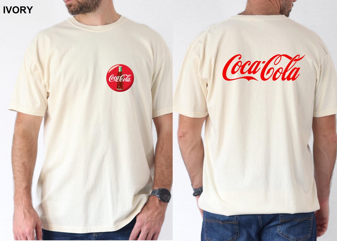 Coca Cola Shirt, Coca Cola Logo T-shirt, Coca Cola Tee, Coca Cola Drink ...