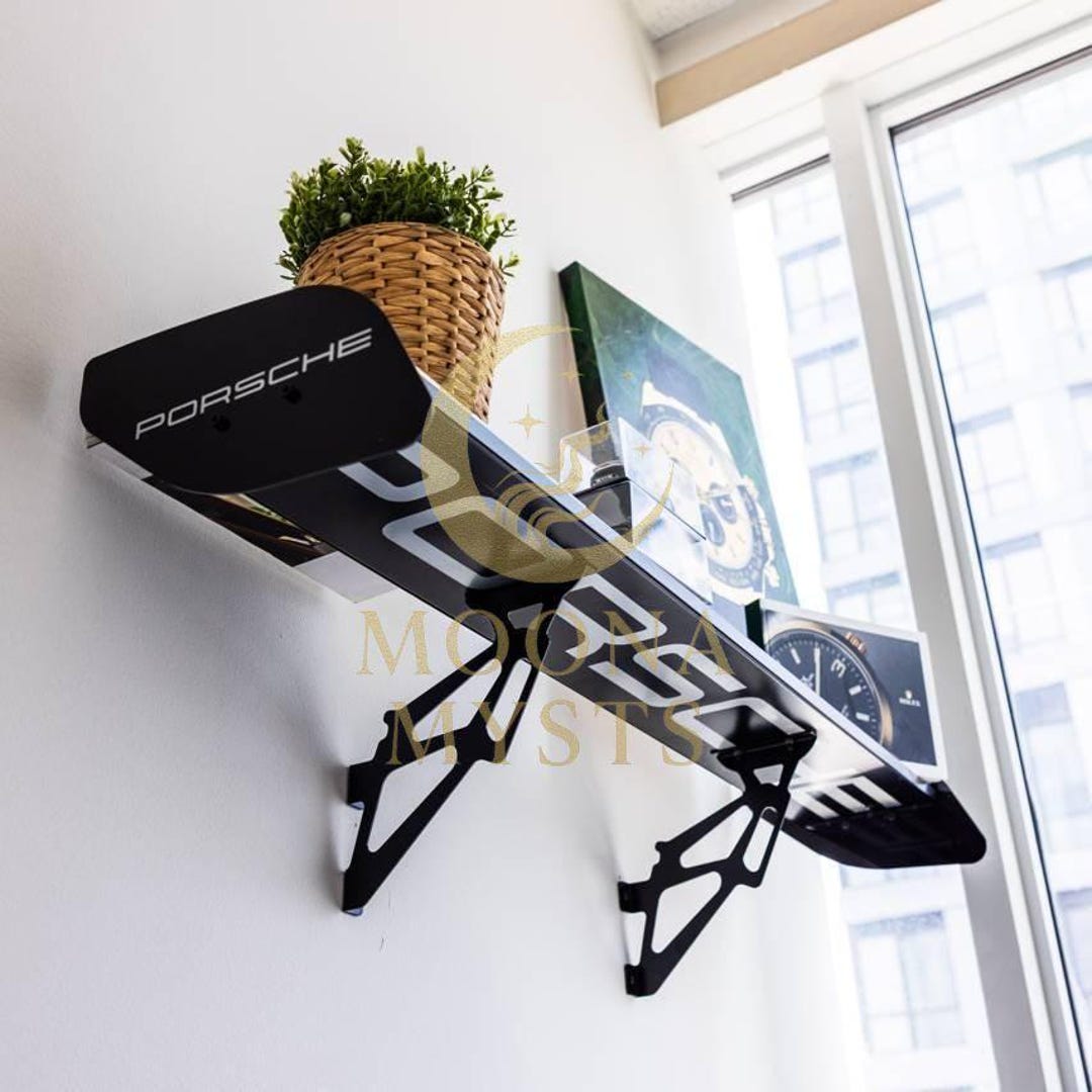 Custom Handmade GT3RS Style Wing Wood & Steel Wall Art - Supercar Decor ...
