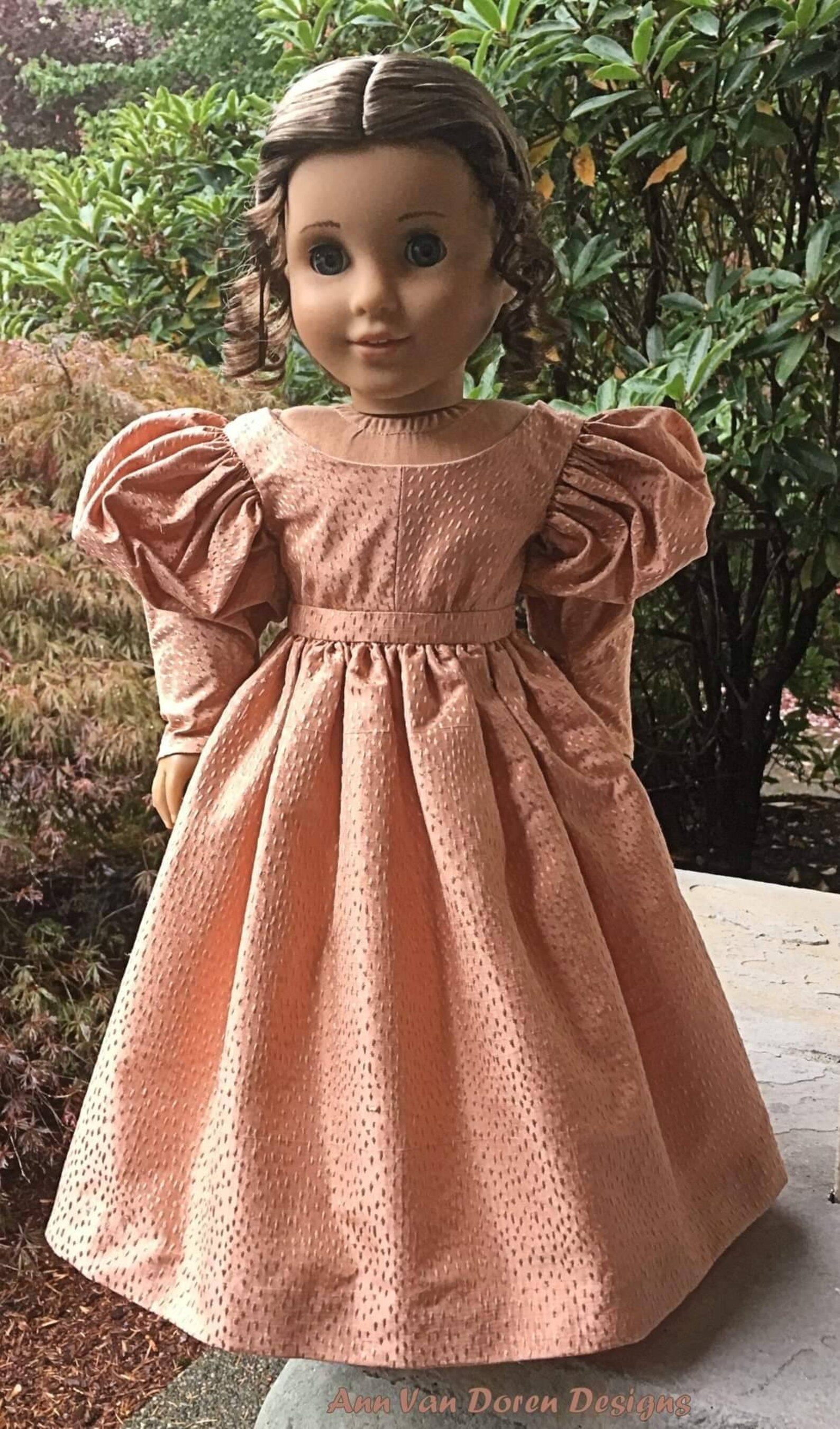 PDF Sewing Pattern Molly 1830s Romantic Era Dress for 18 Inch - Etsy