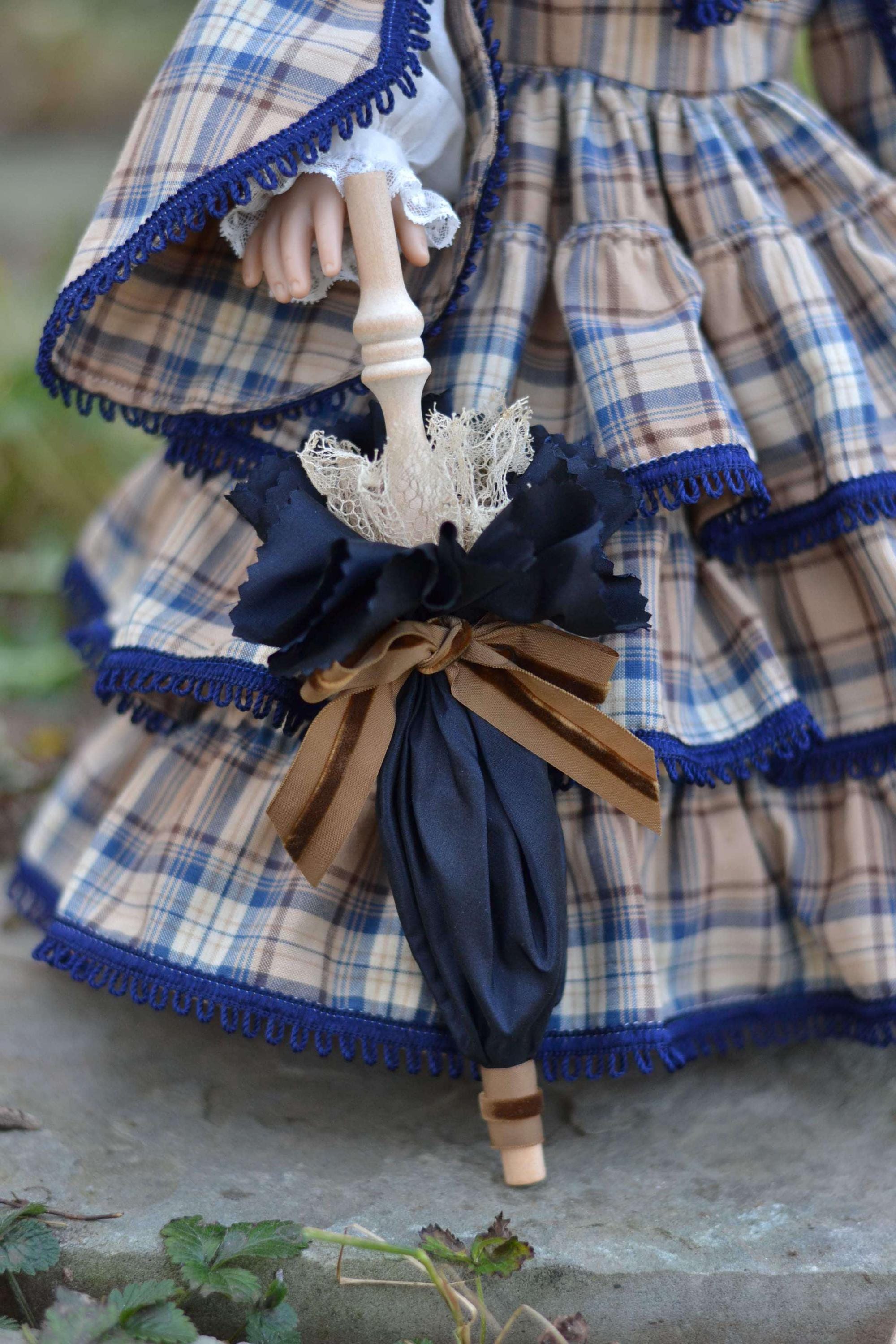 No-sew Doll Parasol Kit and Pattern for 18 Inch Dolls - Etsy