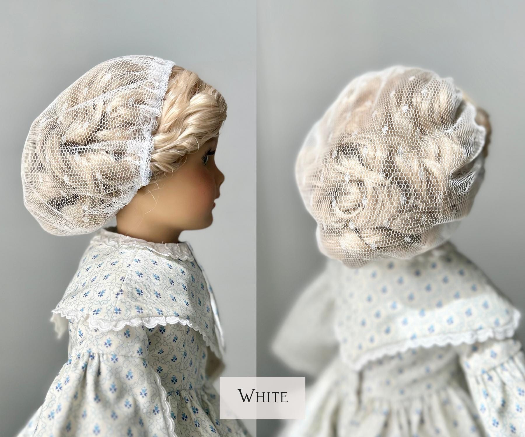 Victorian Hair Snood for 18 Inch Dolls Kit and Instructions - Etsy
