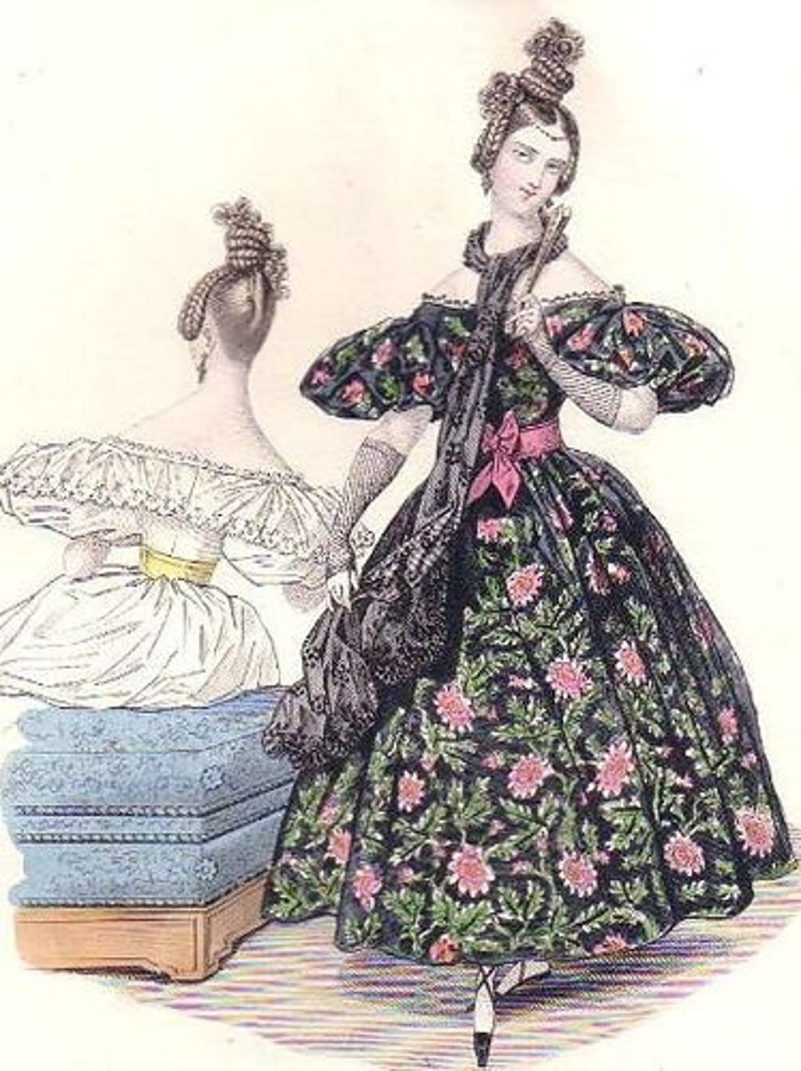 PDF Sewing Pattern Molly 1830s Romantic Era Dress for 18 Inch - Etsy