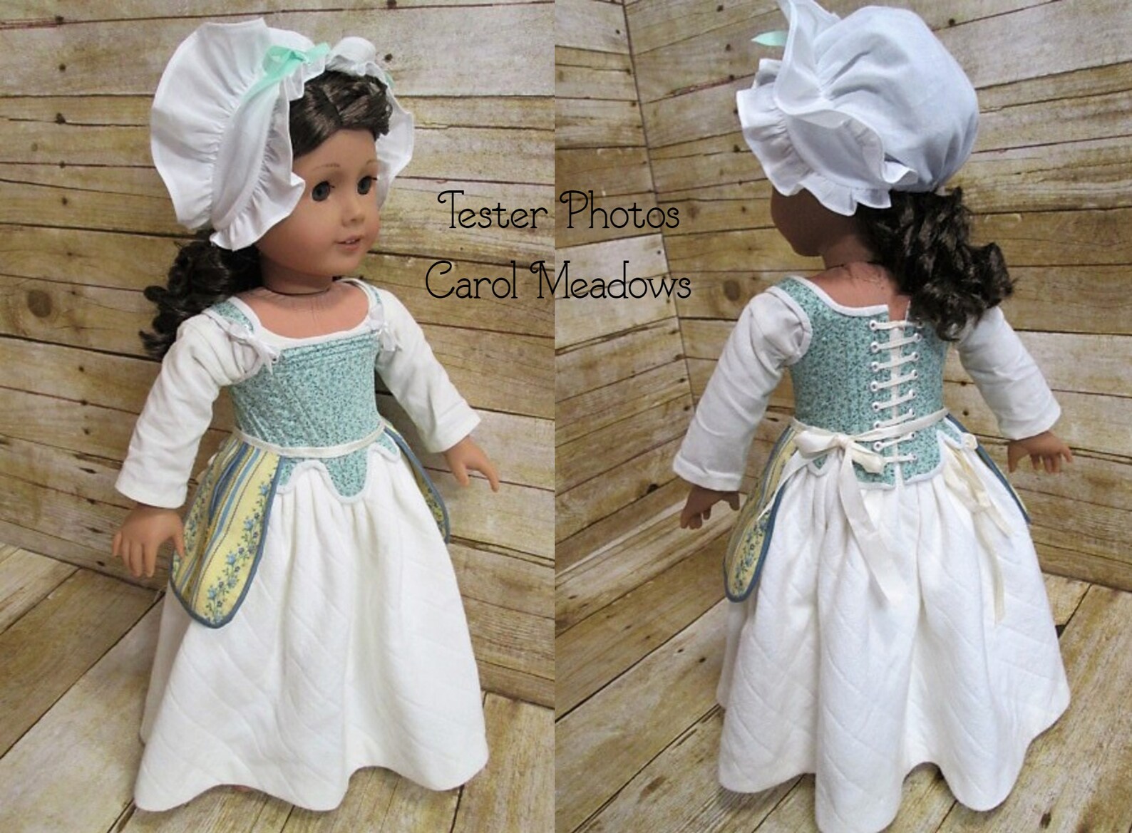PDF Sewing Pattern Antoinette 18th Century Cap and Stays - Etsy