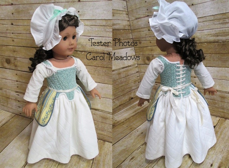 PDF Sewing Pattern Antoinette 18th Century Cap and Stays - Etsy