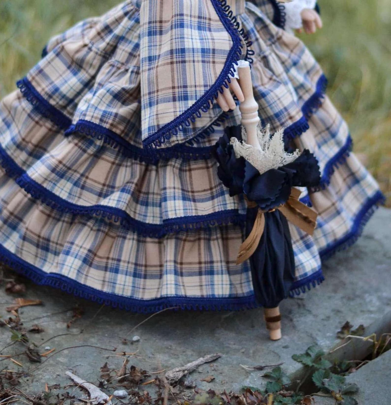 No-sew Doll Parasol Kit and Pattern for 18 Inch Dolls - Etsy