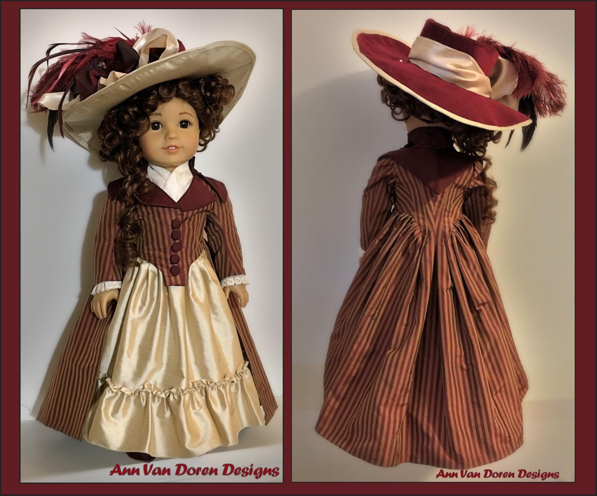 PDF Sewing Pattern Abigail 1790 Redingote and Petticoat 18th - Etsy