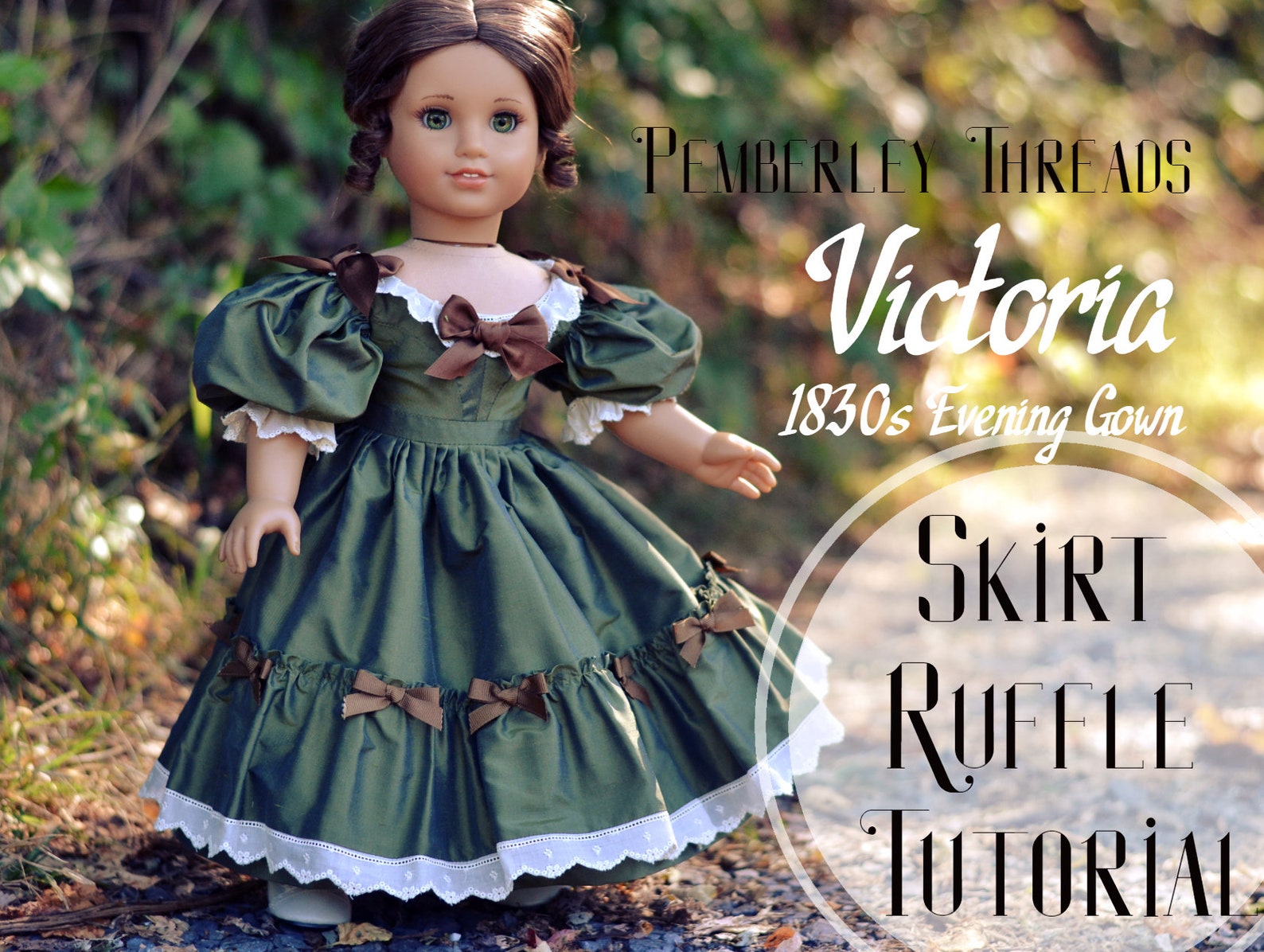 PDF Sewing Pattern Victoria 1830s Romantic Era Dress Evening - Etsy