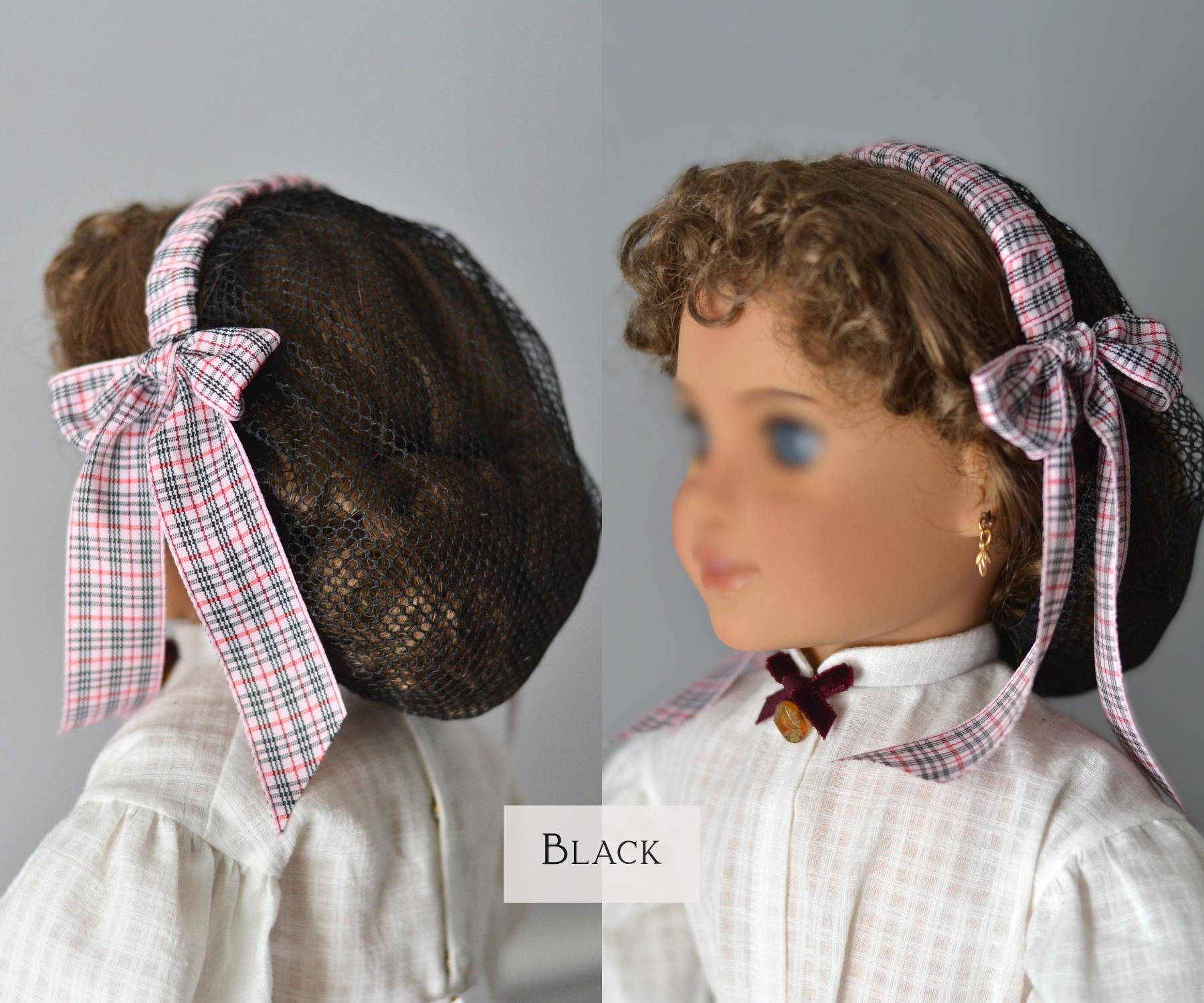 Victorian Hair Snood for 18 Inch Dolls Kit and Instructions - Etsy