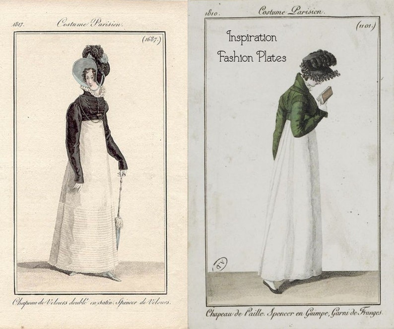 PDF Sewing Pattern Marianne Regency Spencer Jacket for 18 Inch - Etsy