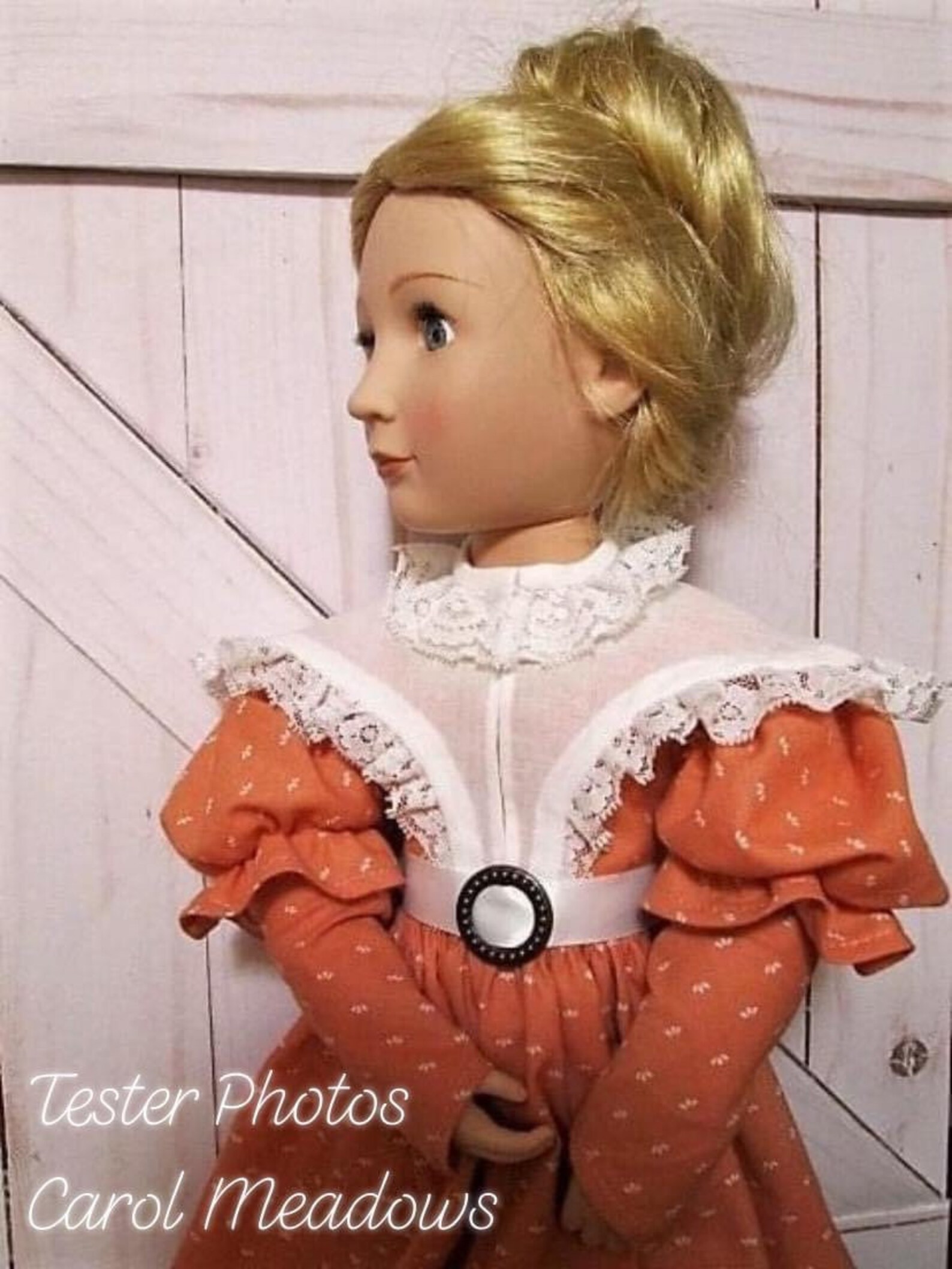 PDF Sewing Pattern 1830s Pelerine Collar for 18 Inch and 16 - Etsy