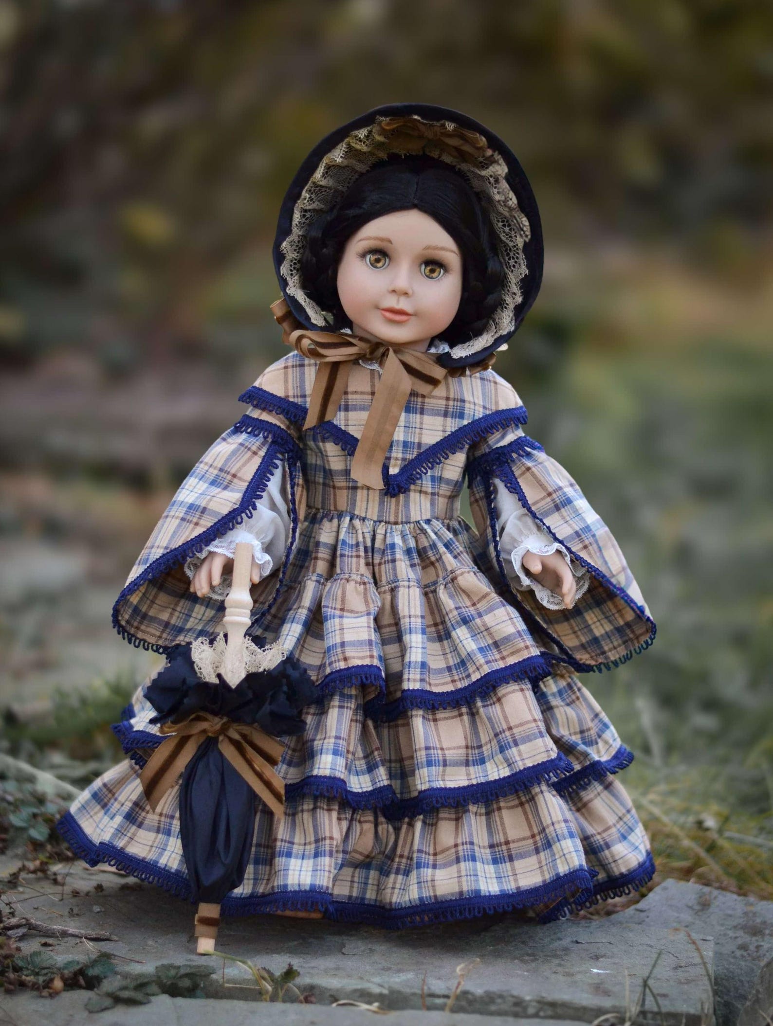 No-sew Doll Parasol Kit and Pattern for 18 Inch Dolls - Etsy