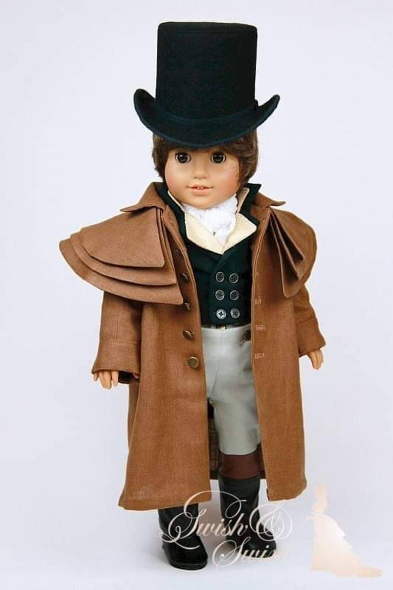 PDF Sewing Pattern Captain Wentworth Regency Boy Doll Outfit - Etsy