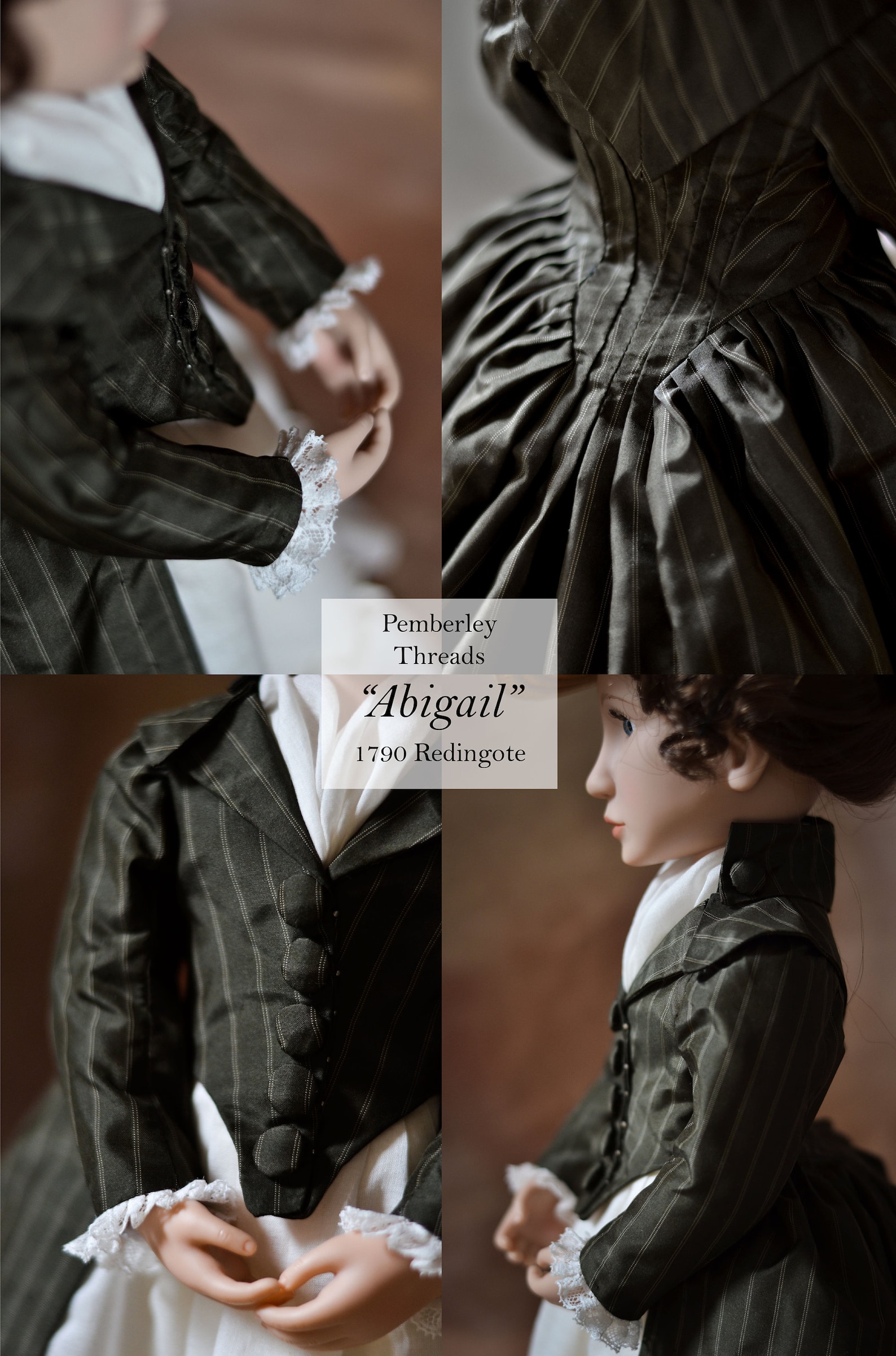 PDF Sewing Pattern Abigail 1790 Redingote and Petticoat 18th - Etsy