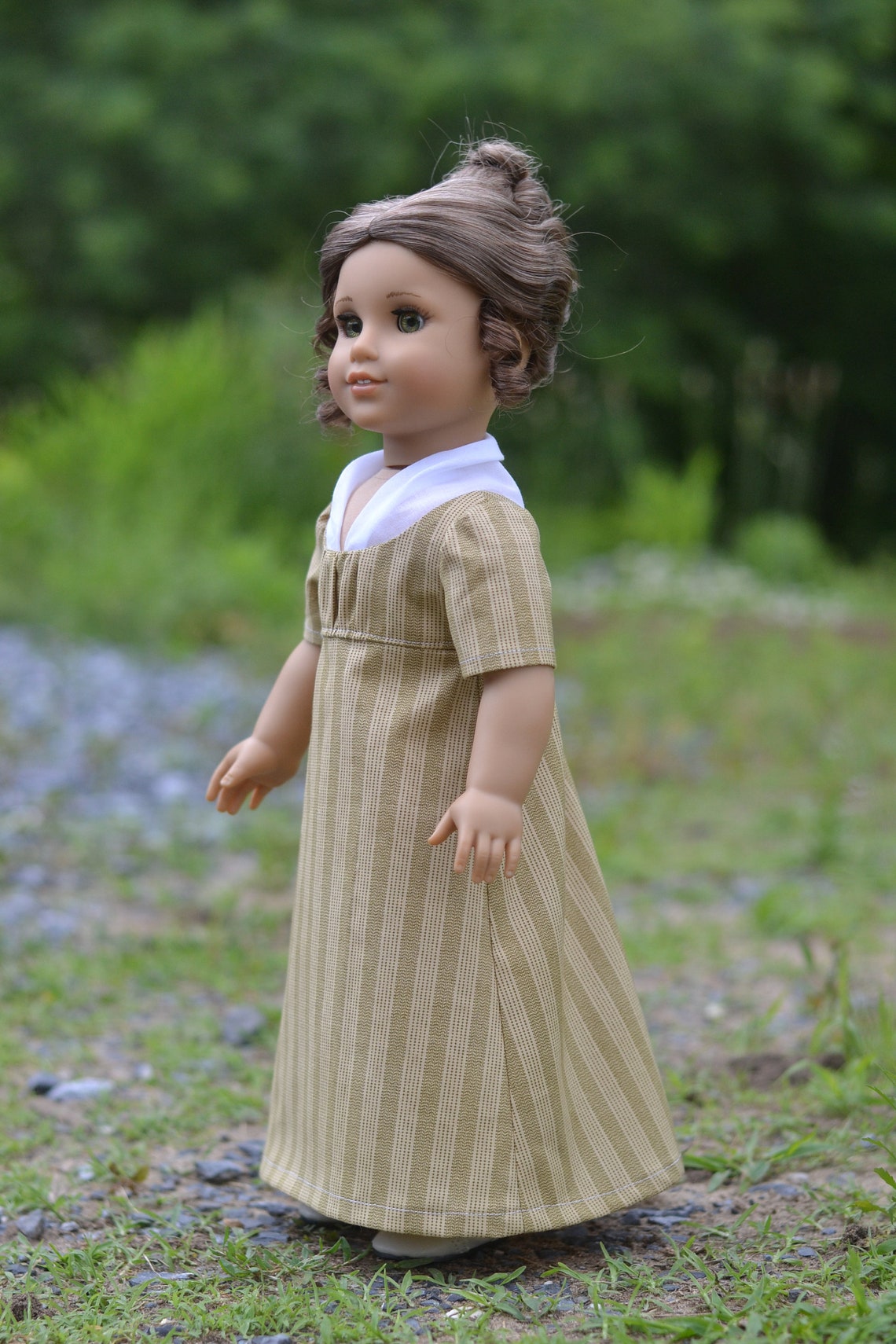 Regency Doll Dress PDF Sewing Pattern for 18 Inch Doll Such as - Etsy