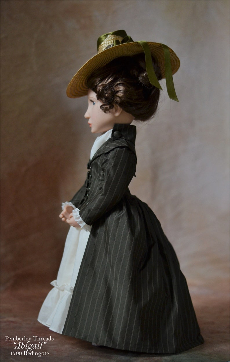 PDF Sewing Pattern Abigail 1790 Redingote and Petticoat 18th - Etsy