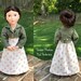 PDF Sewing Pattern Marianne Regency Spencer Jacket for 16 Inch Dolls A ...