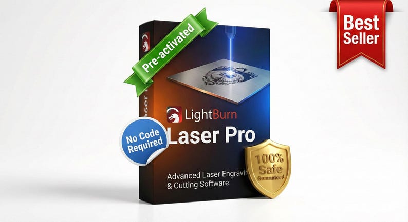 Lightburn - Full Activated - for Laser Cut Files - Laser Pro - Digital ...
