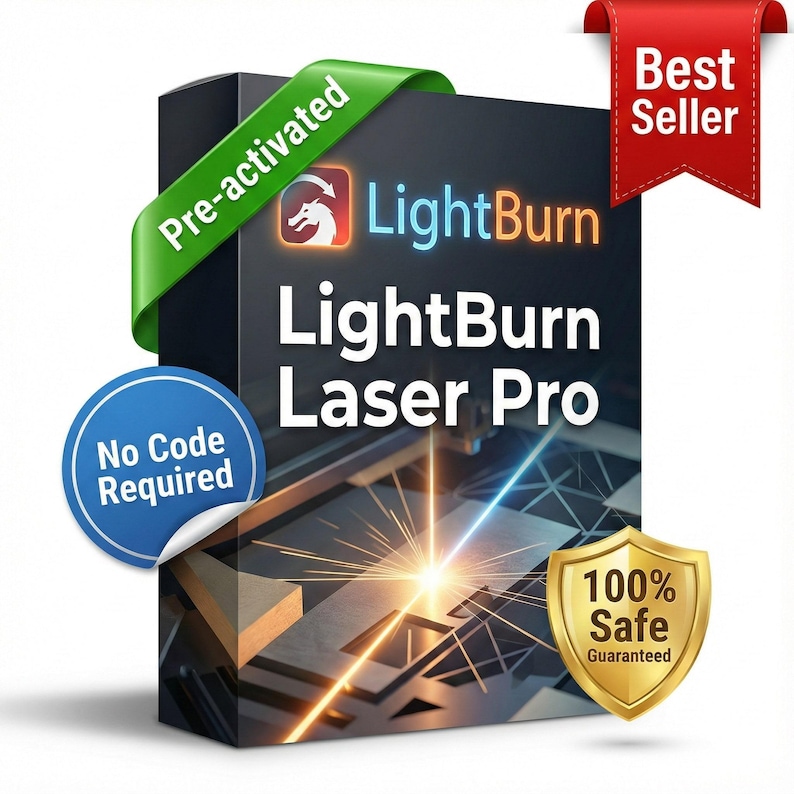 Lightburn - Full Activated - for Laser Cut Files - Laser Pro - Digital ...