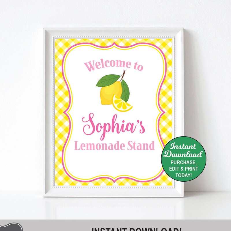 Lemonade Sign - Etsy