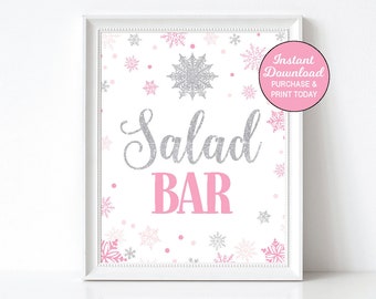 Salad Bar Sign - Etsy