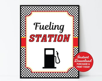 Drink Station Printable Sign - Etsy