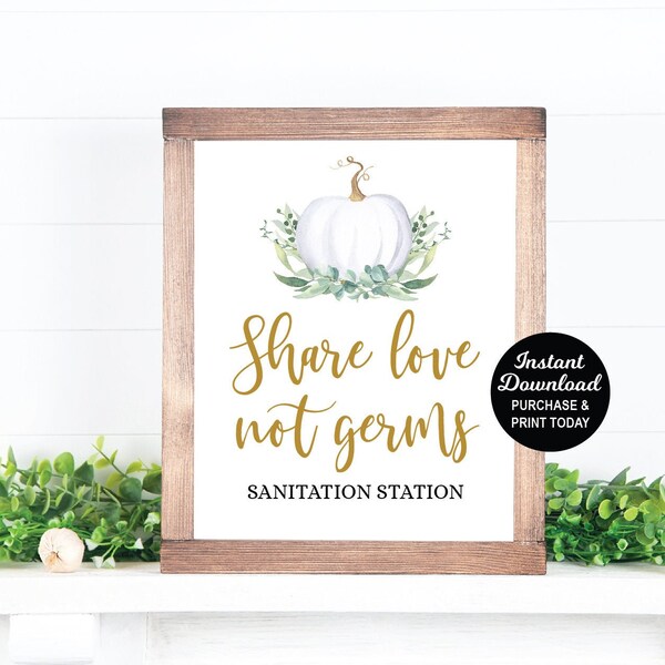 Sanitation Station Sign - Etsy