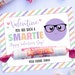 Smartie Valentines Day Tag Printable, Kids Valentine Card, School ...