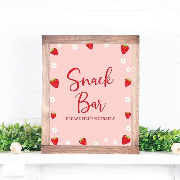 Snack Bar Sign - Etsy