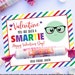 Smartie Valentines Day Tag Printable Kids Valentine Card - Etsy