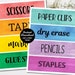 Greenery Classroom Labels Botanical Classroom Supply Labels - Etsy