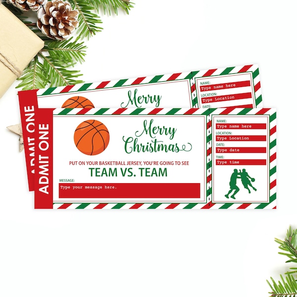 Nba Fake Ticket - Etsy