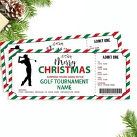 Custom Mini Golf Ticket Template, Editable Round of Mini Golf Coupon ...