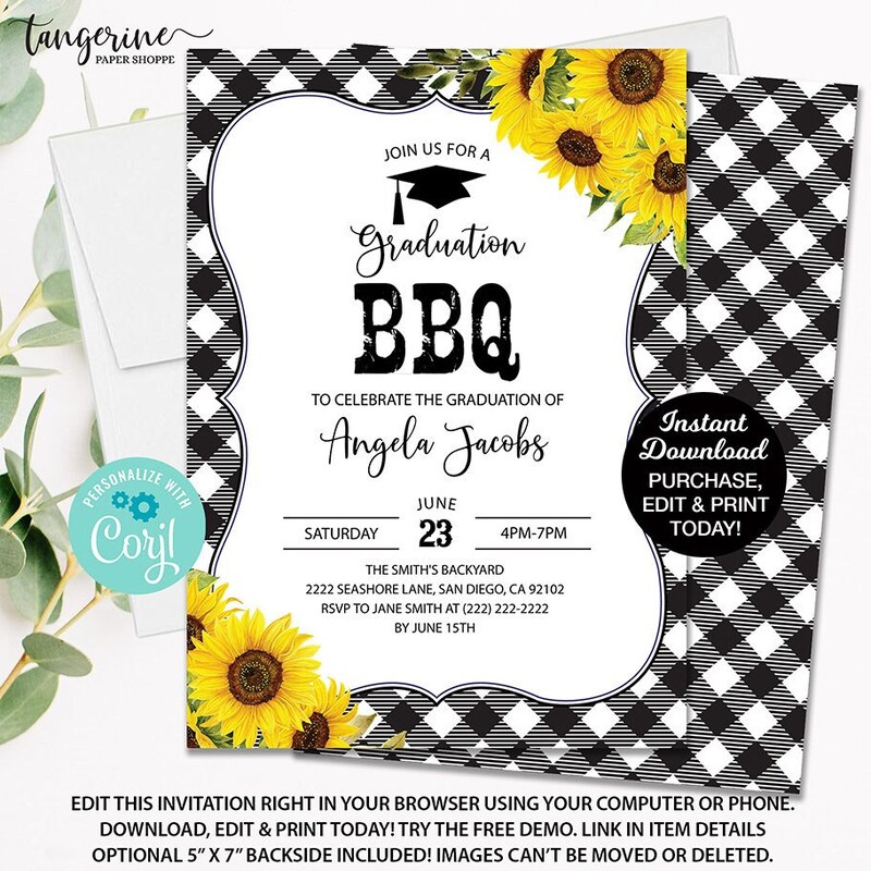 Graduation Bbq - Etsy