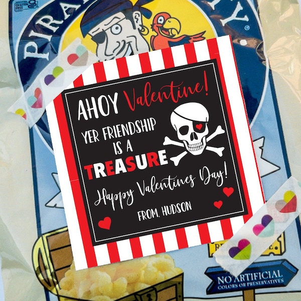 Pirate Valentine - Etsy