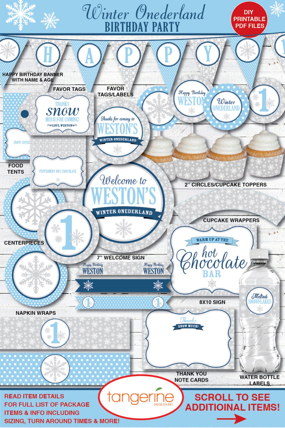 Hot Chocolate Bar Printable Kit - DIY Editable Printable Files ...